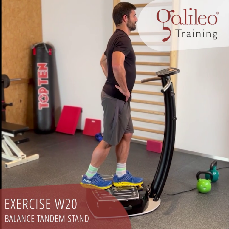 Exercise EW20: Balance Tandem stand | Novotec Medical & Stratec ...