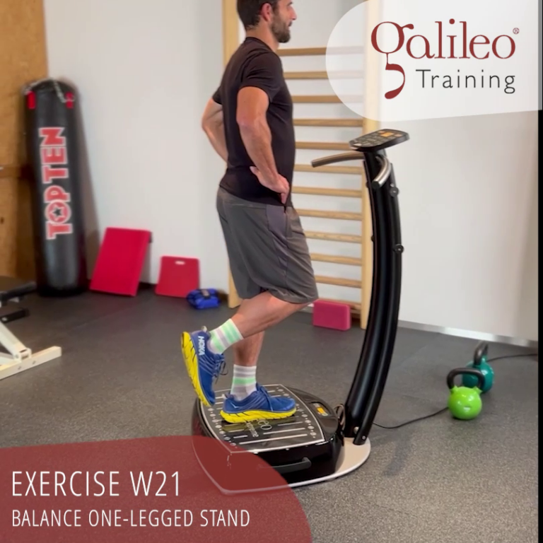 Exercise EW21: Balance One-legged stand | Novotec Medical & Stratec ...