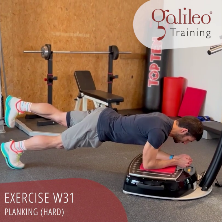Exercise EW31: Planking (hard) | Novotec Medical & Stratec Medizintechnik